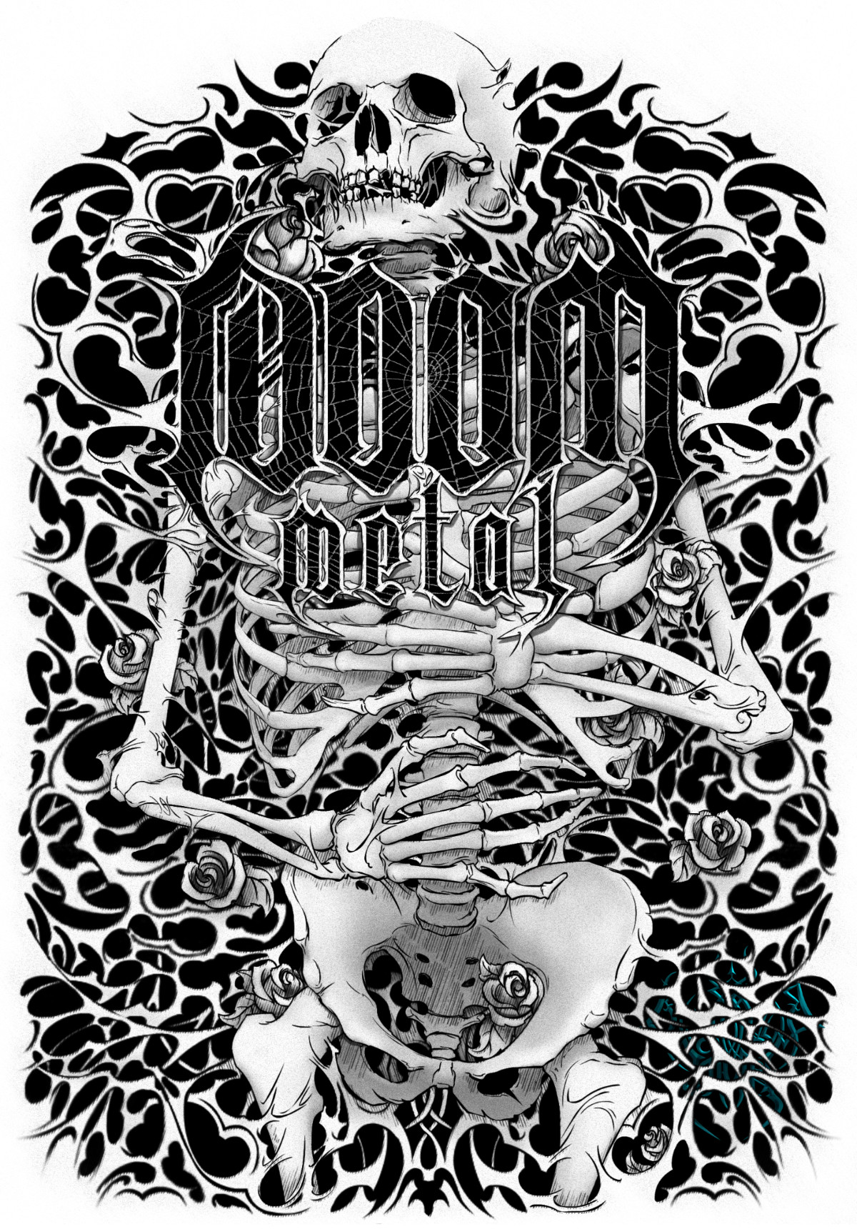 ArtStation - Doom metal coverart, Ivan Vshivtsev