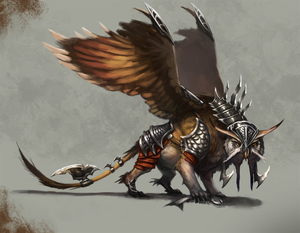 ArtStation - Owl Mount Design