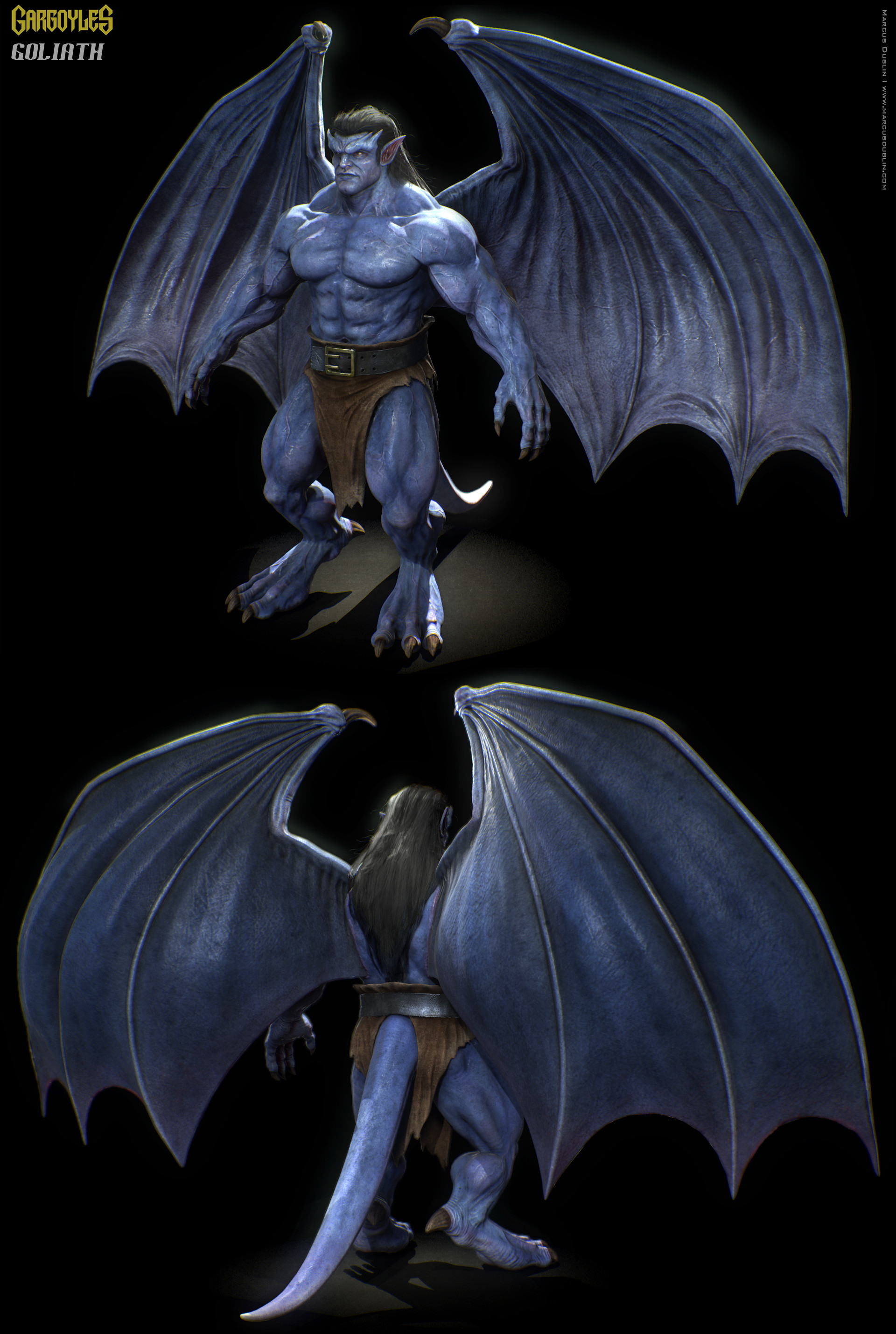 Marcus Dublin - Gargoyles Goliath