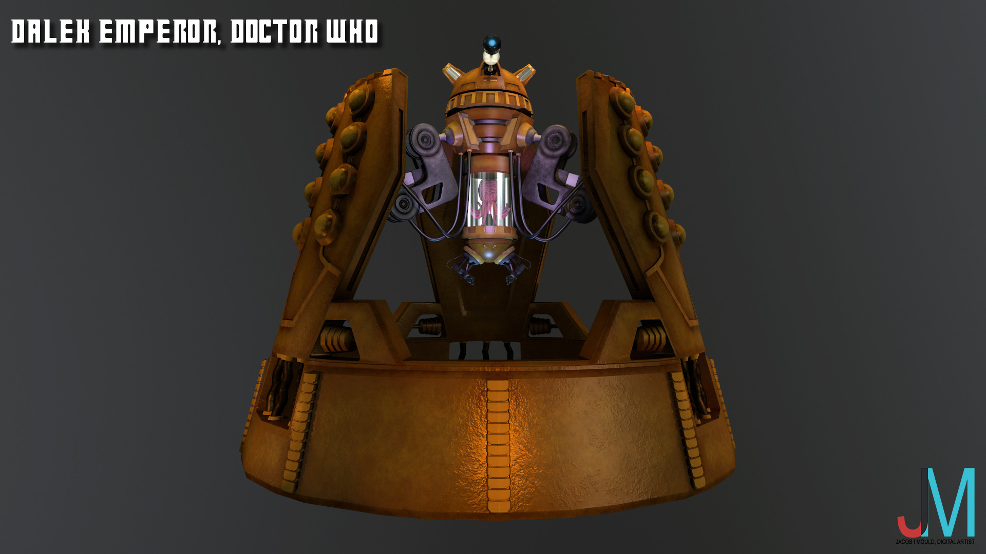 Jacob Mould - Emperor Dalek, 3D Model