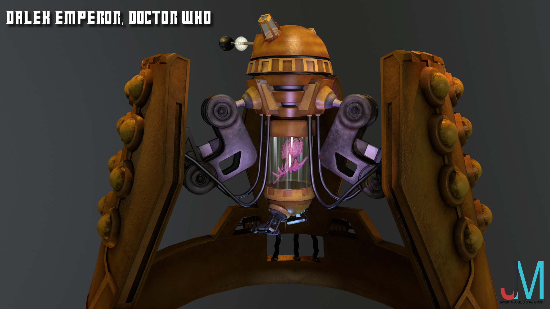 Jacob Mould - Emperor Dalek, 3D Model