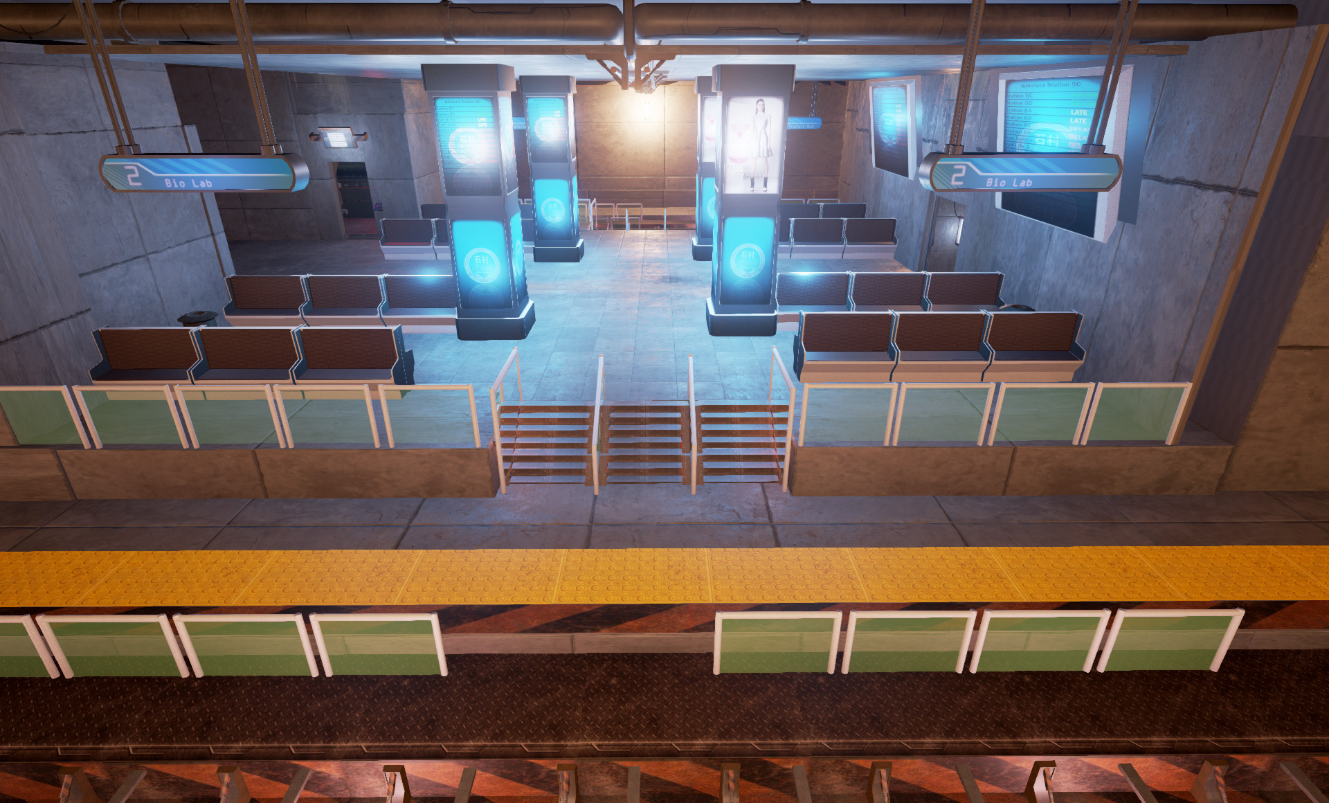 Kyle Roldan - Senior Project - Train Station