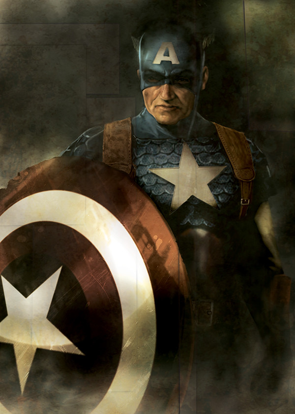 ArtStation - Captain America Fan art