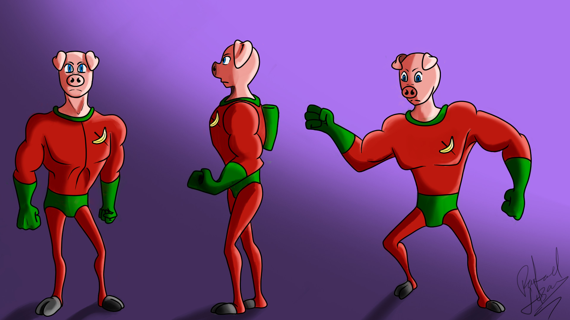 ArtStation - Captain Pig Concept Art