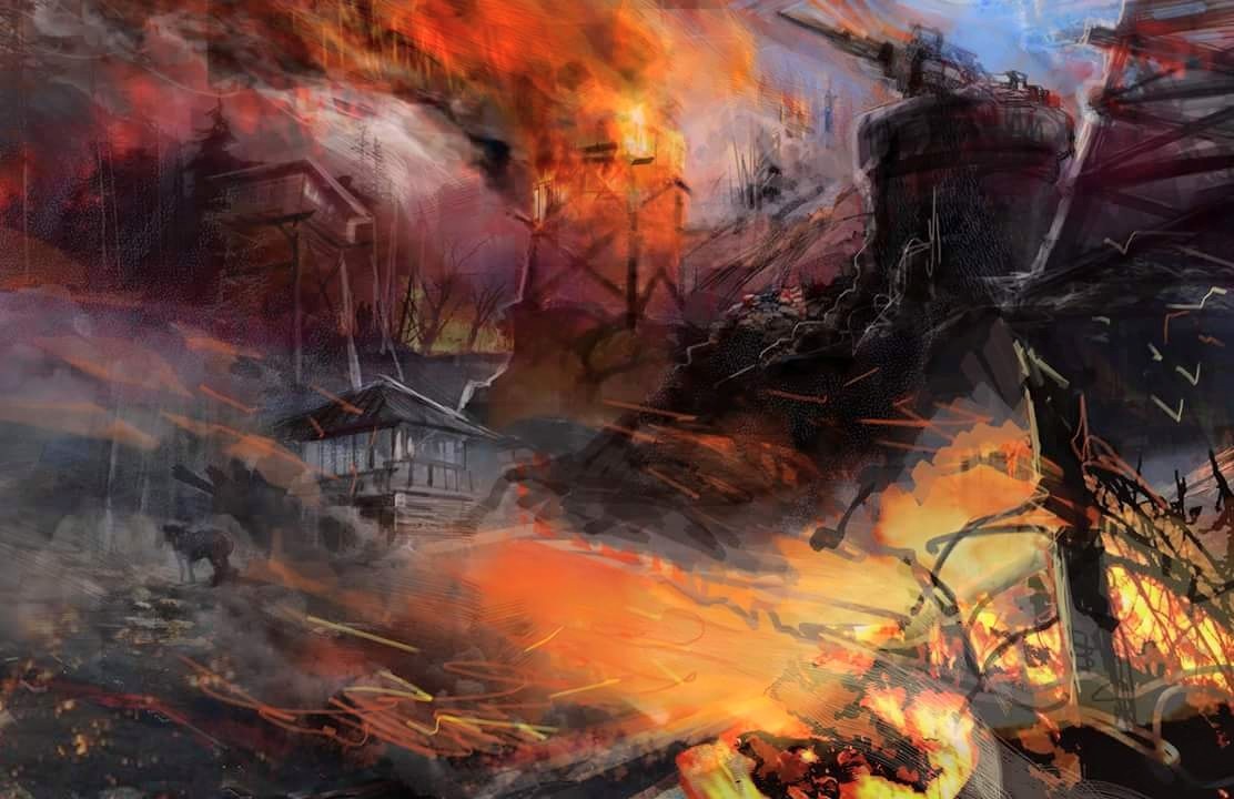 ArtStation - "Reign of Fire" Concept