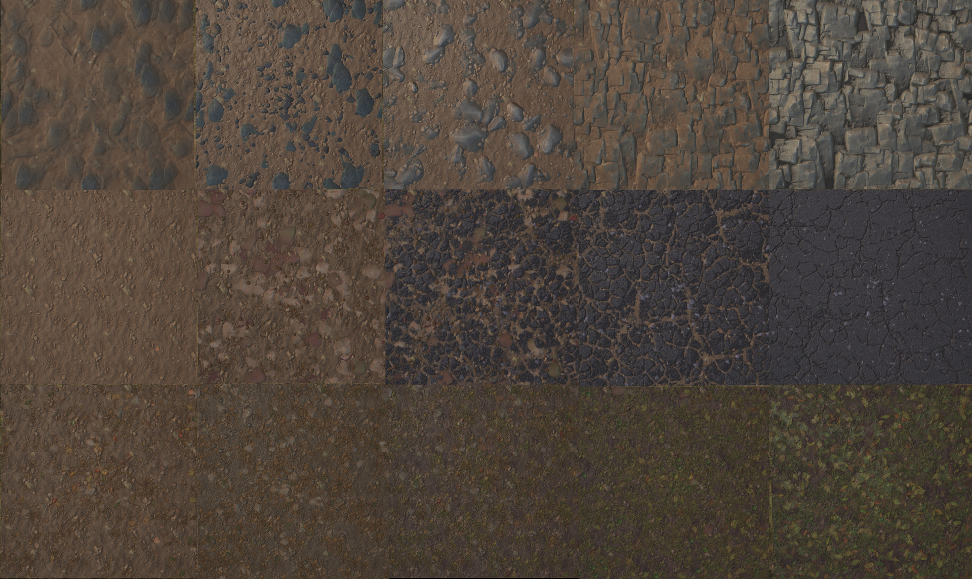 ArtStation - Unity Terrain Textures