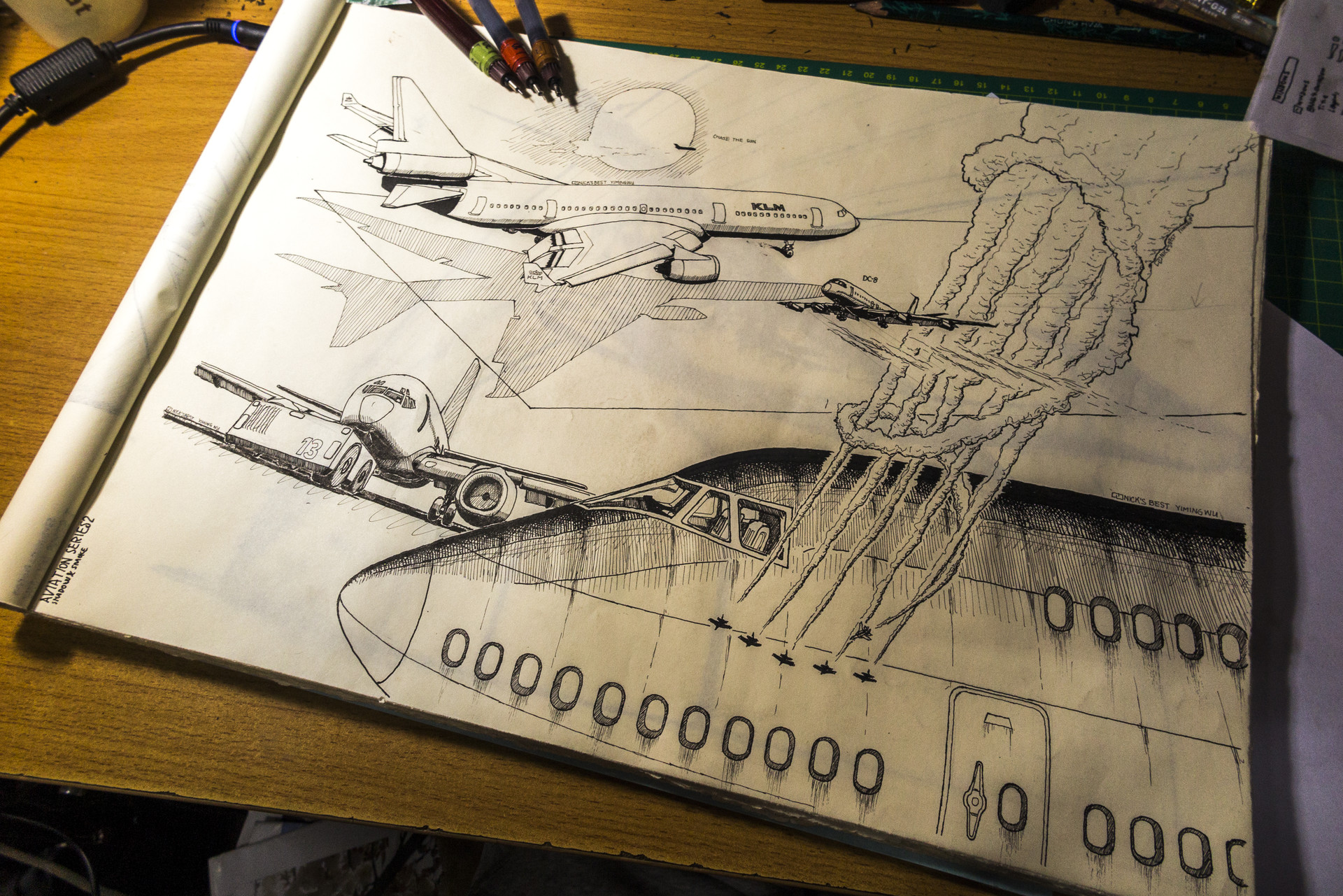 ArtStation - Aviation Series Sketch Dump