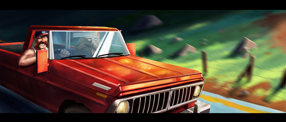 Benjamin Mathieu - Animation background