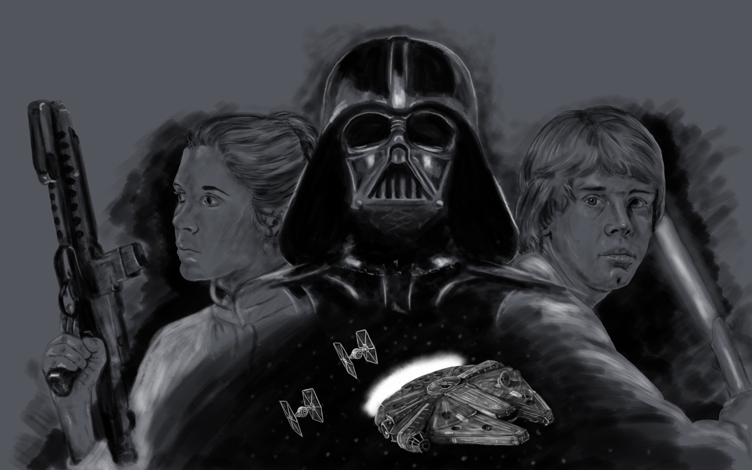ArtStation - Star Wars drawings