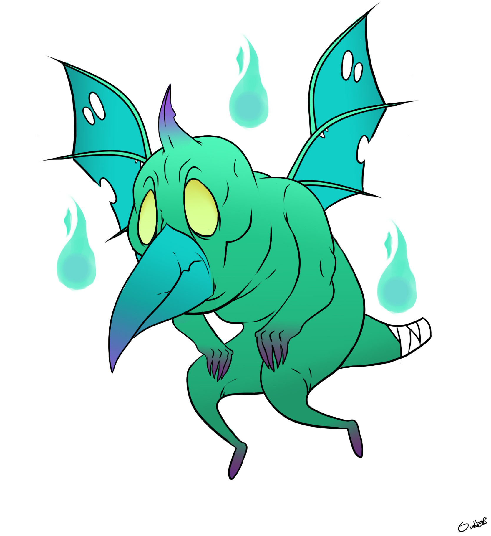 ArtStation - Demon Parrot