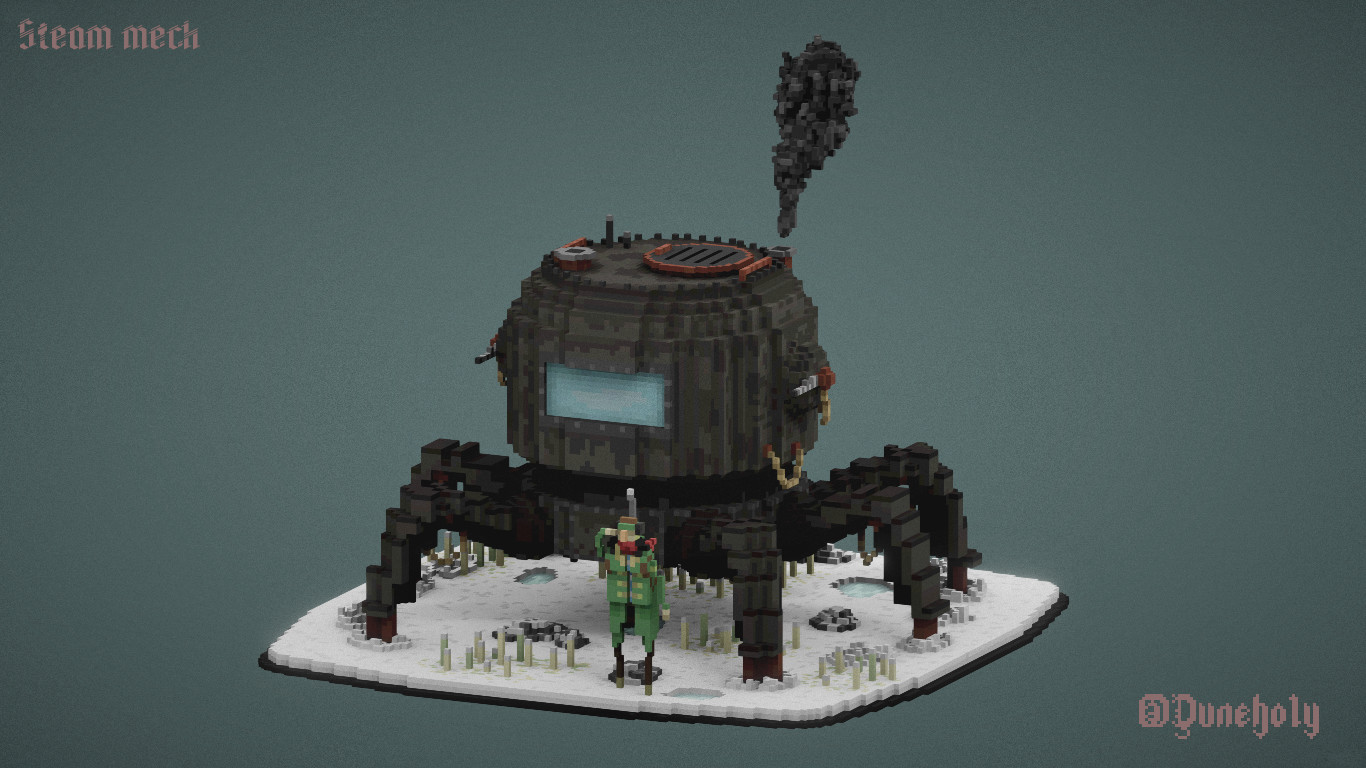 ArtStation - Steam mech