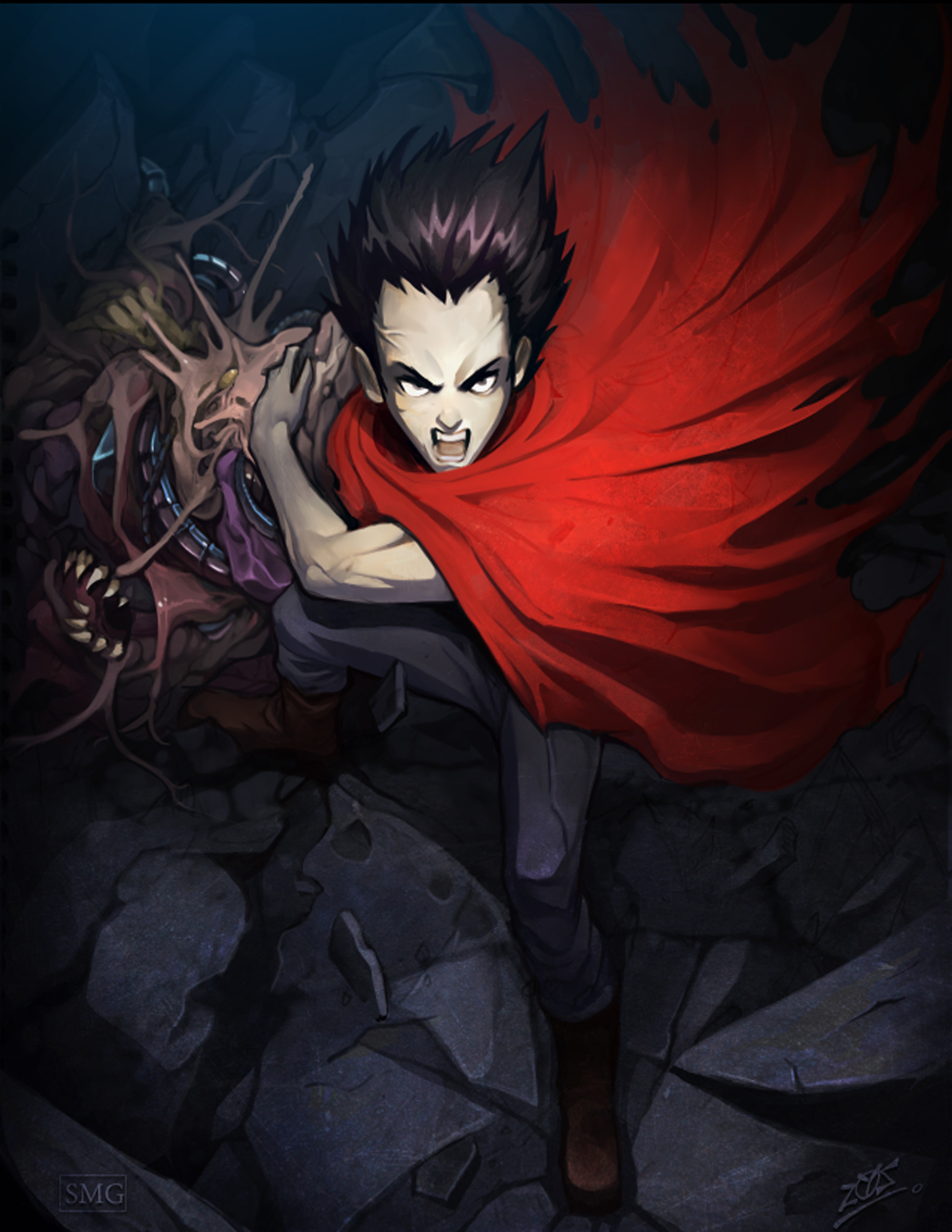 ArtStation - Tetsuo painting