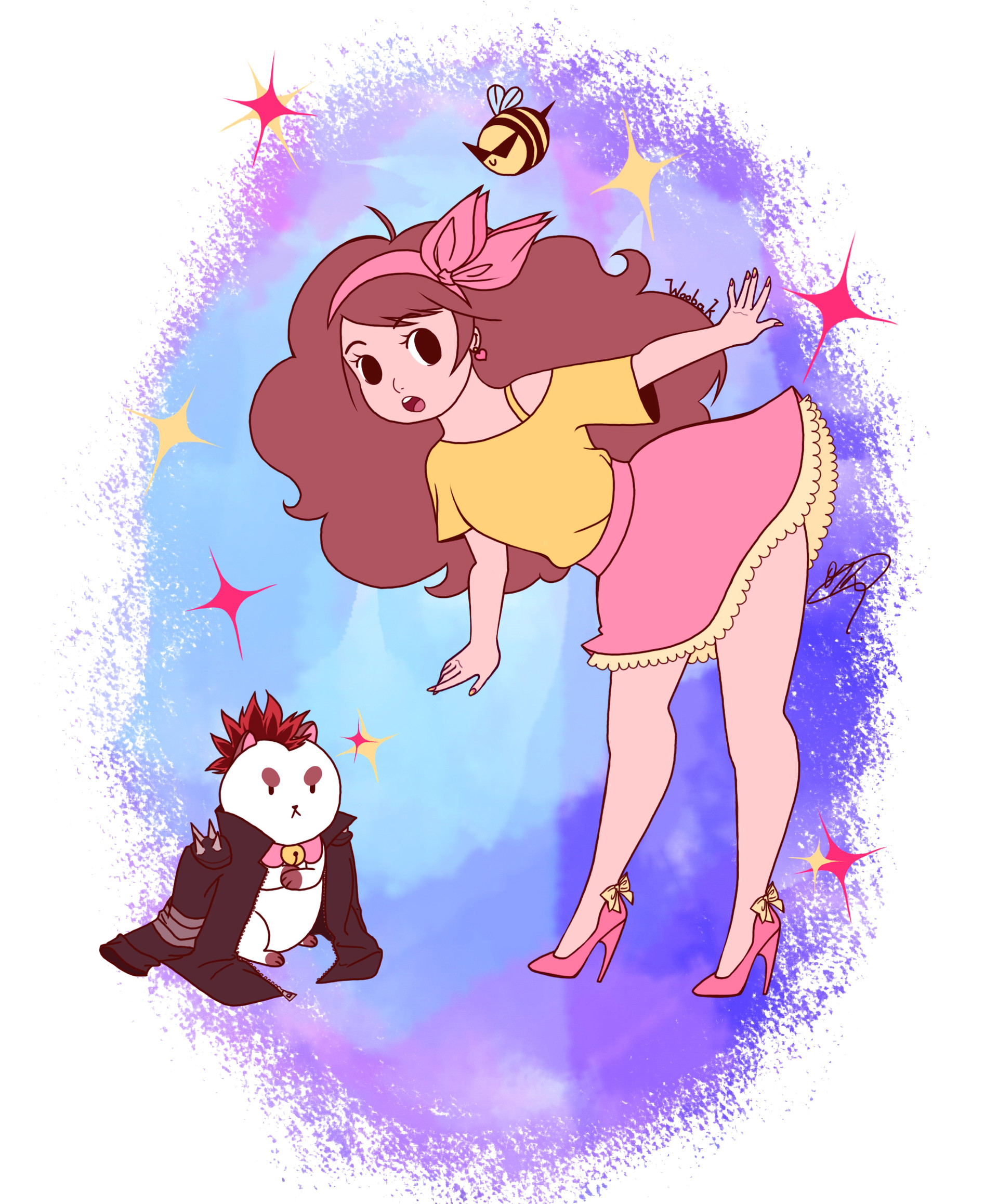 how to draw puppycat