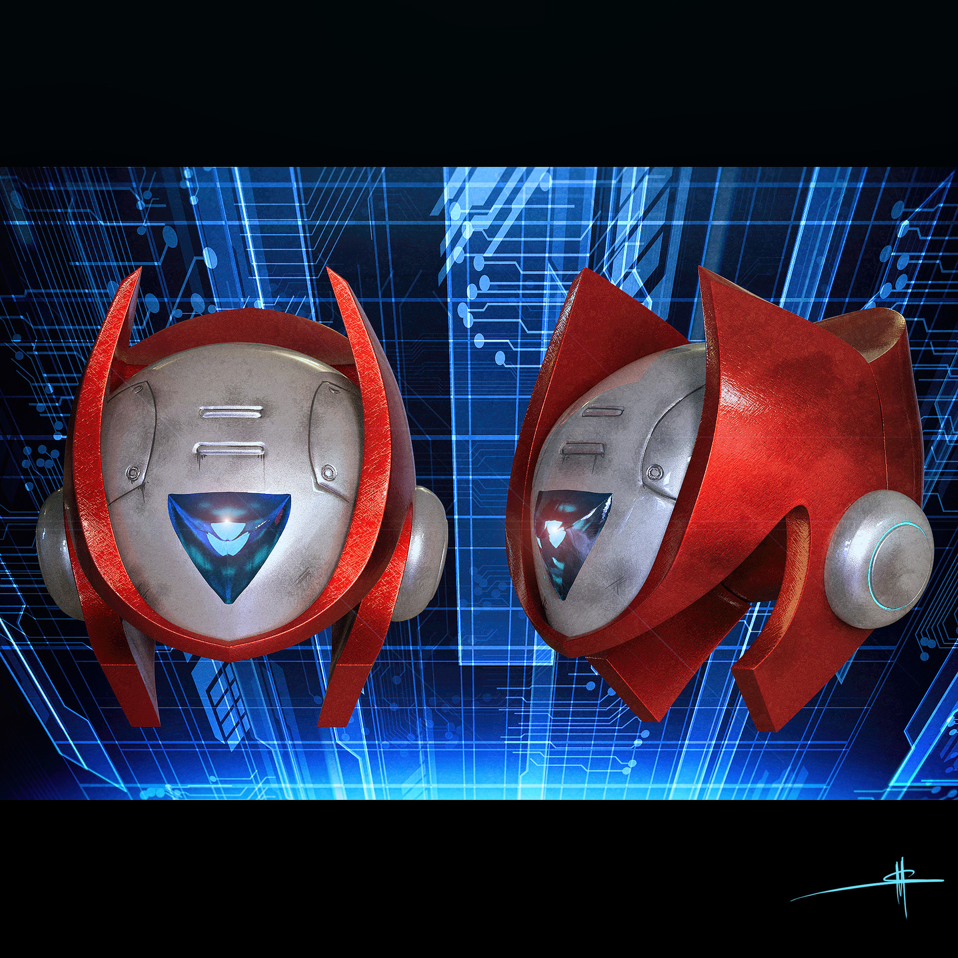 ArtStation - Nightly 152 - Zero's Helmet