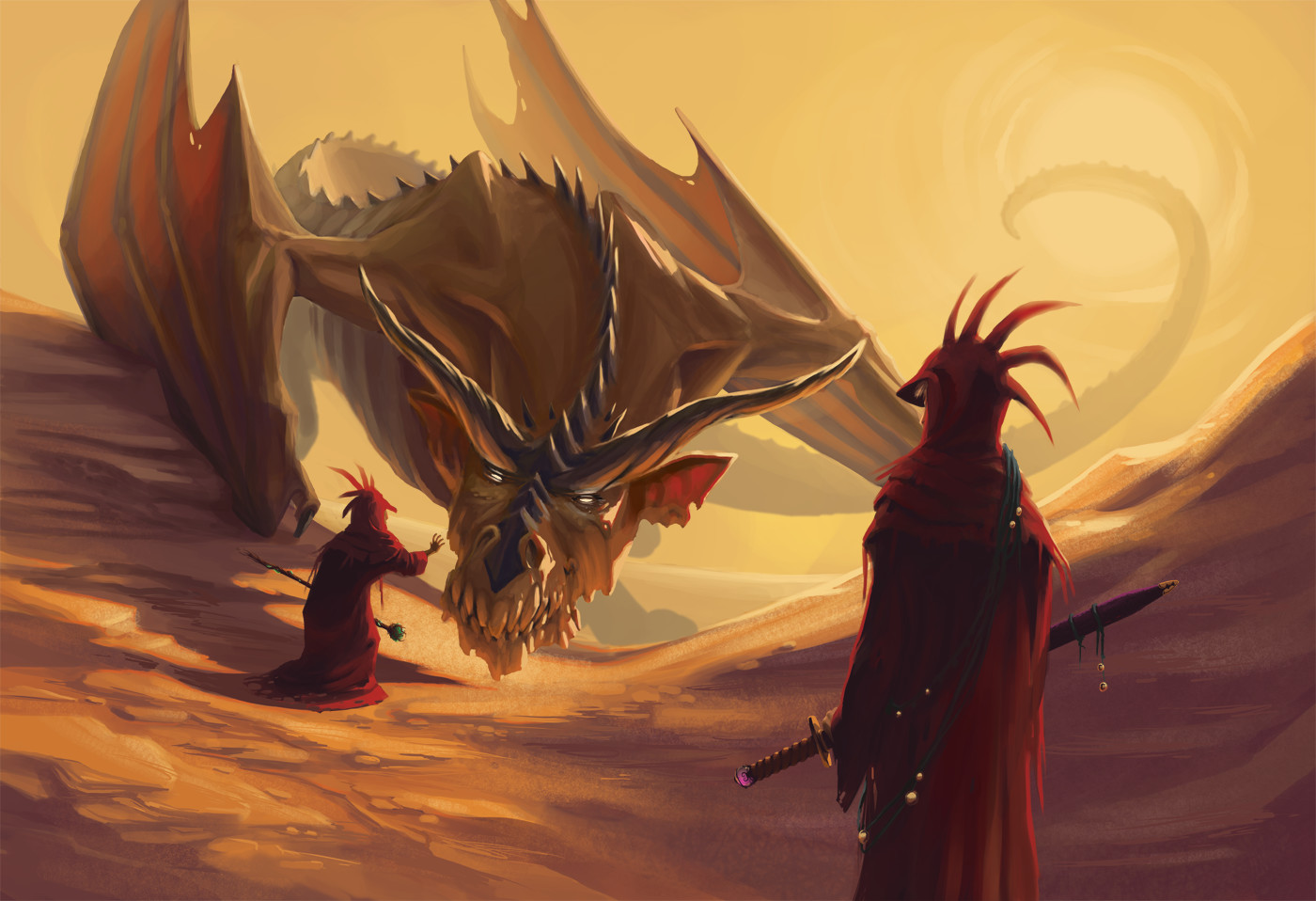 ArtStation - Dragon Kin