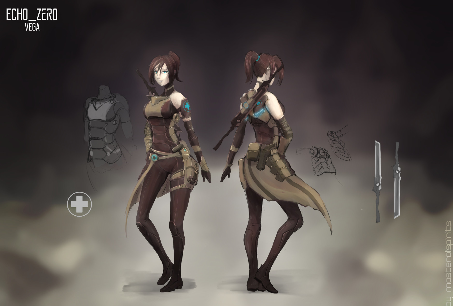 ArtStation - Echo_Zero character concepts