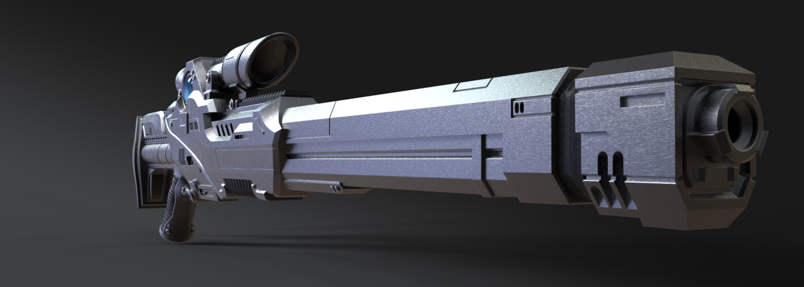 Andrew Bangel - Near-Future Sniper Rifle