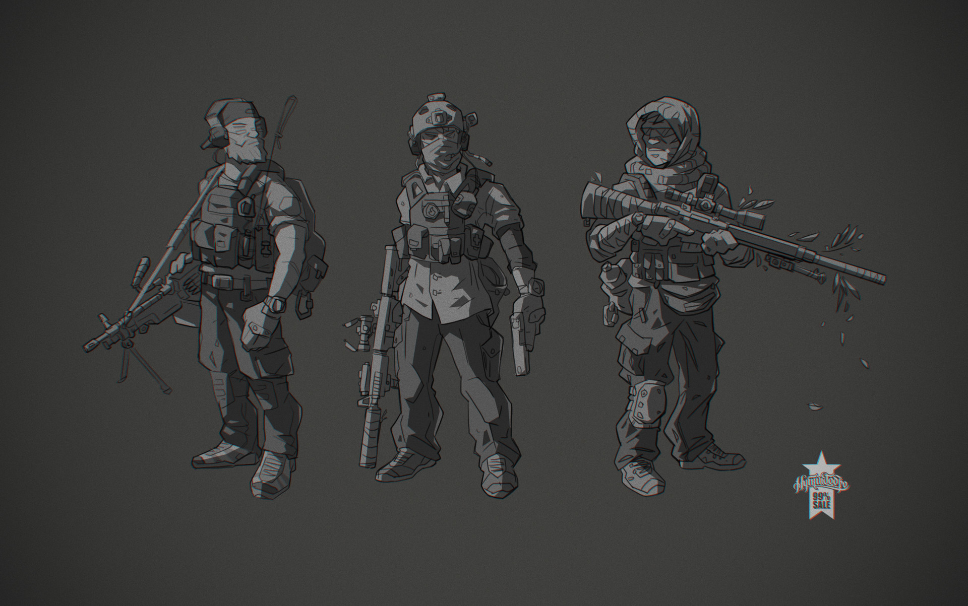 ArtStation - PMC (Blackforest Woodcutters)