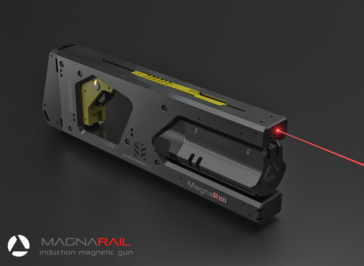 ArtStation - Magna Rail Gun