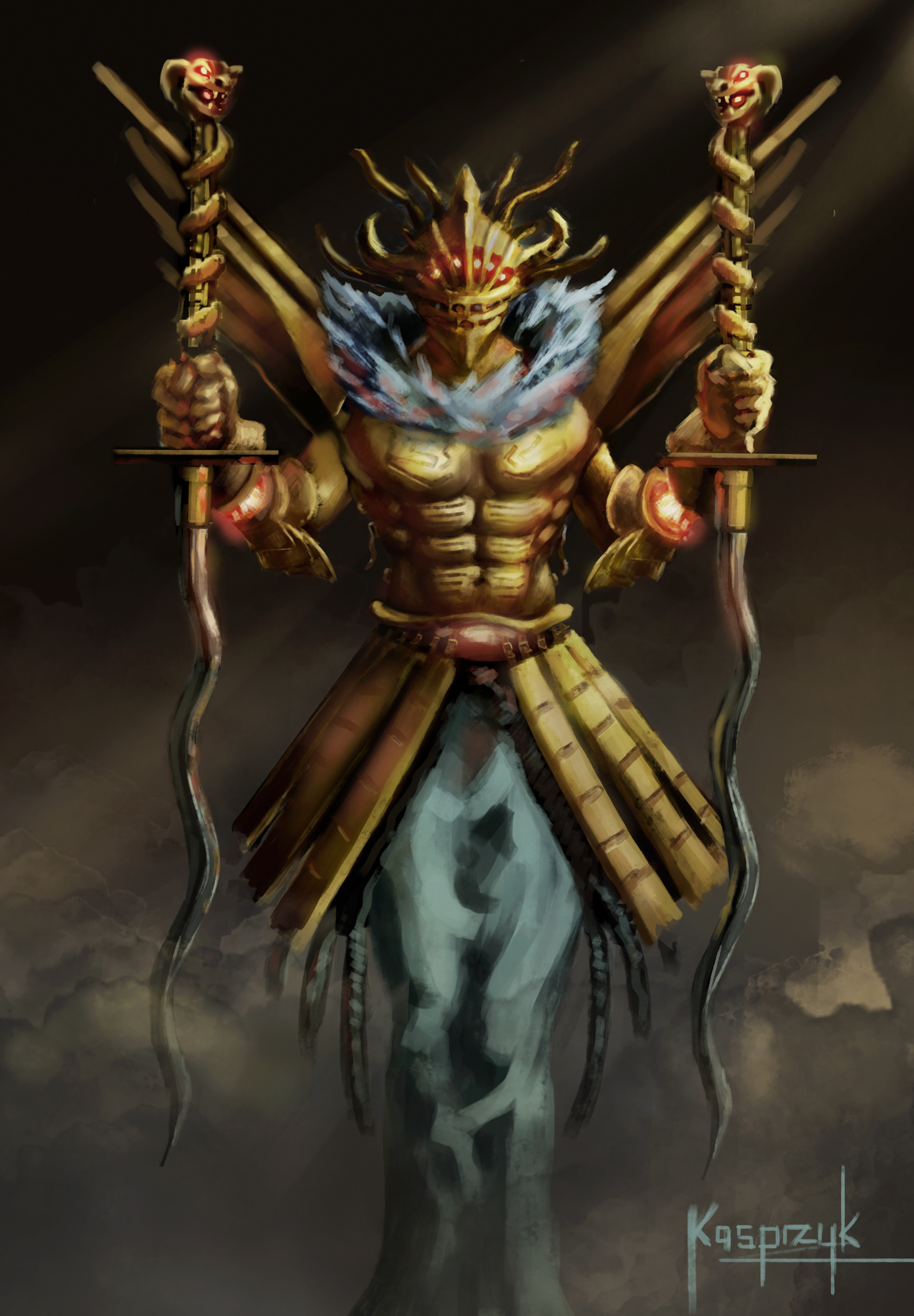 ArtStation - golden guardian