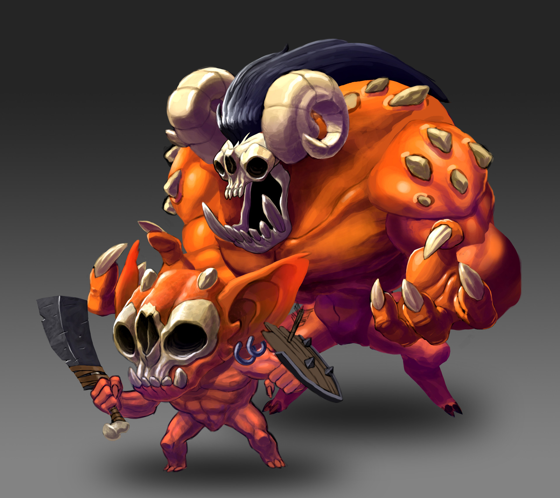 ArtStation - Enemy creatures