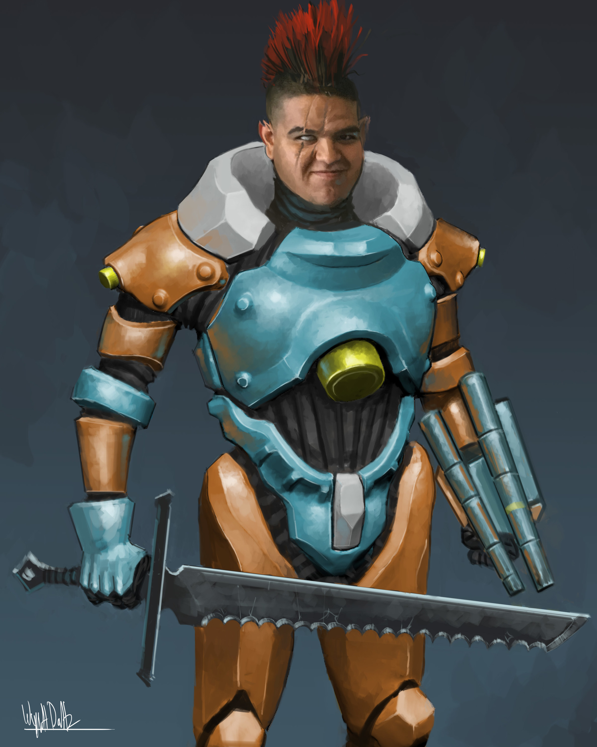 ArtStation - Hector the Red