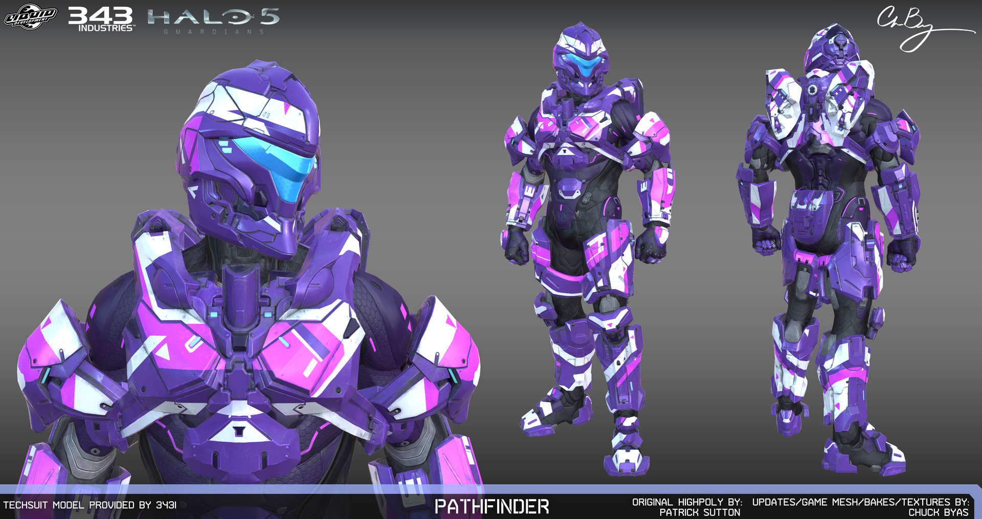 Chuck Byas - Halo 5: Guardians Pathfinder Armor