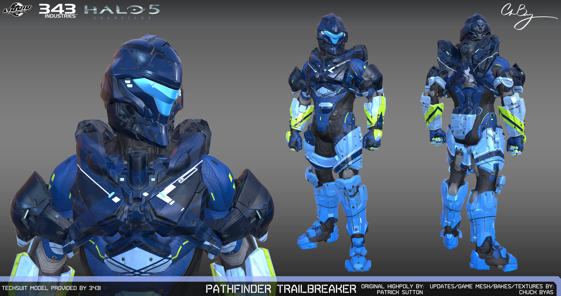 Chuck Byas - Halo 5: Guardians Pathfinder Armor