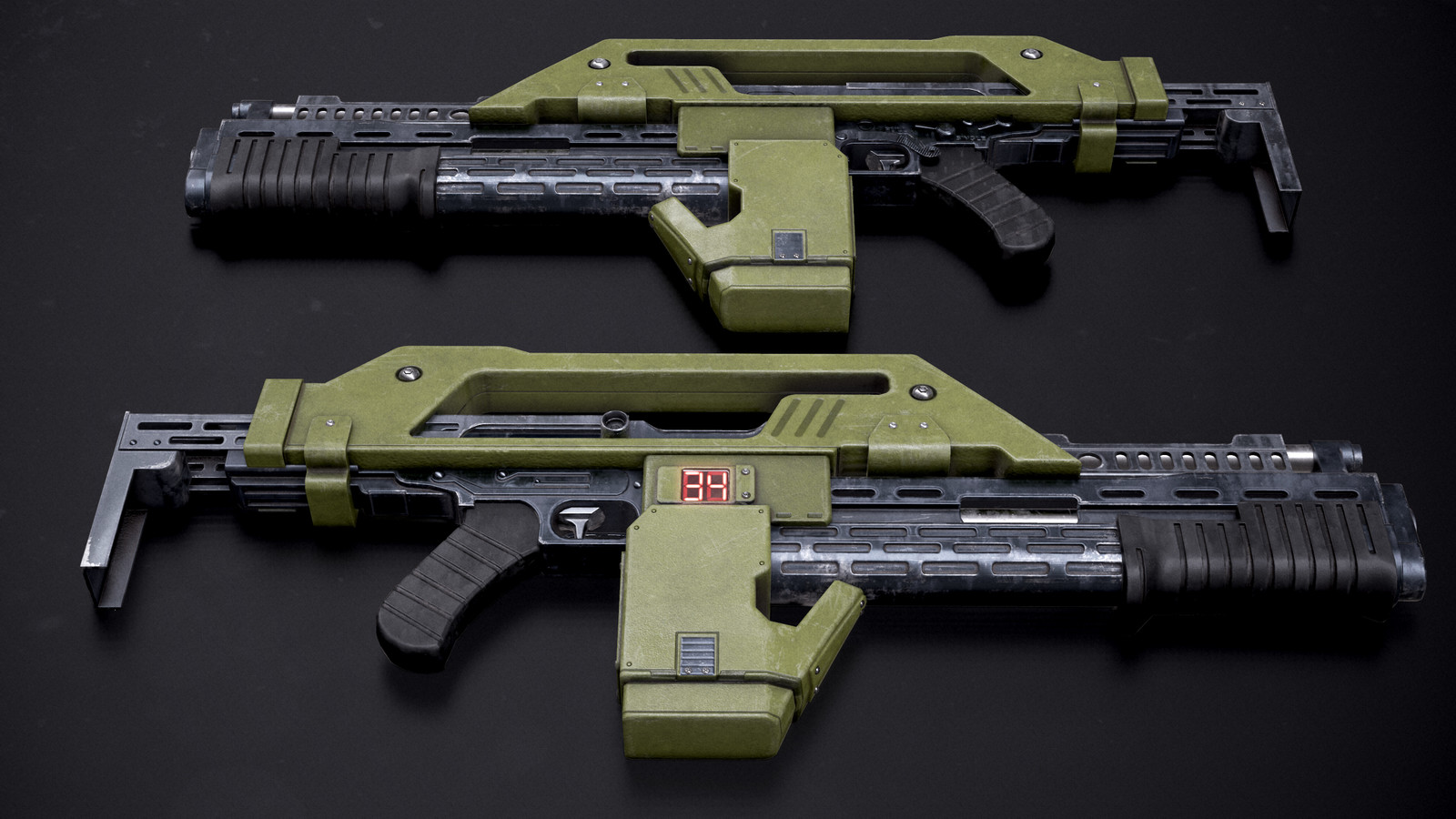 Victor Kam - M41A Pulse Rifle