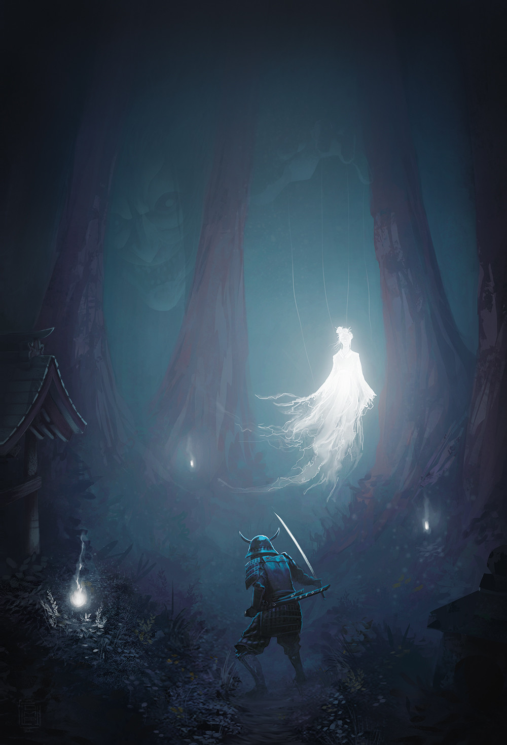 ArtStation - Japanese Forest