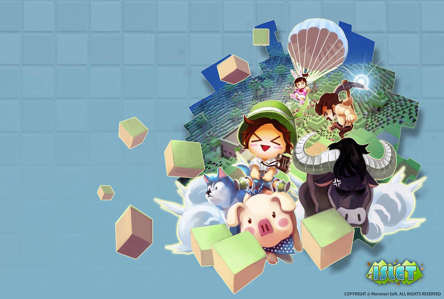 ArtStation - Islet Online illustration