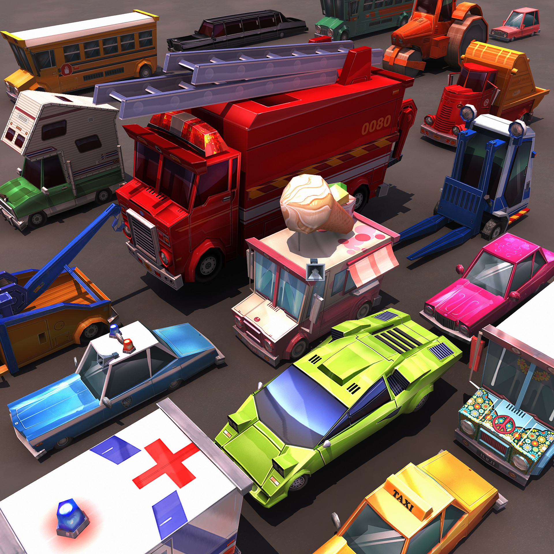 ArtStation - Urban Vehicles Pack