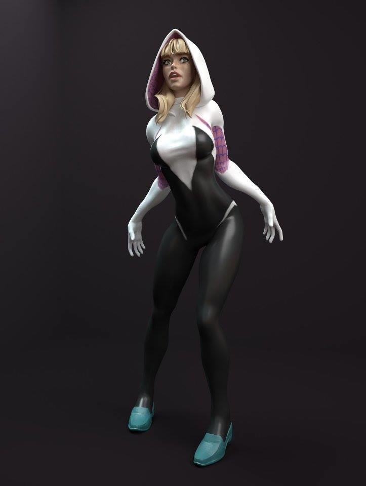 ArtStation - Spider Gwen