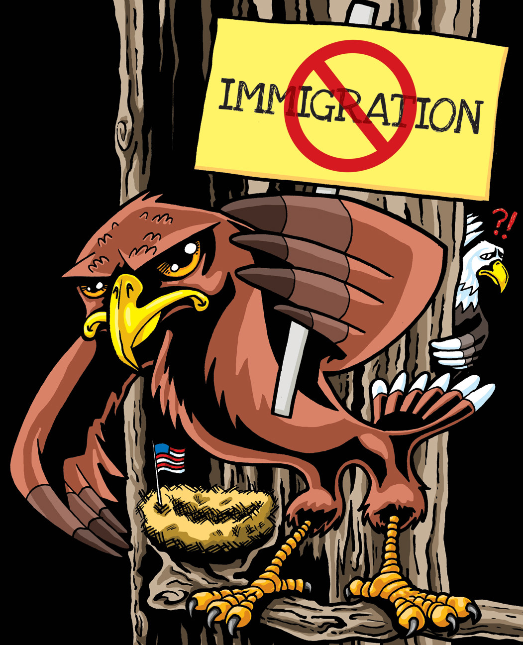 Dwayne Carpenter - Immigration Hawk