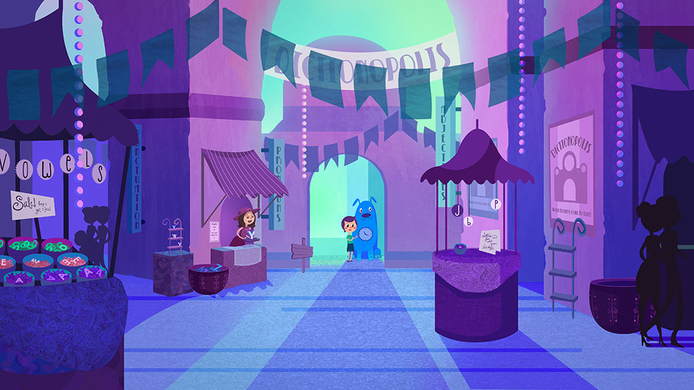 ArtStation - The Phantom Tollbooth "Dictionopolis"