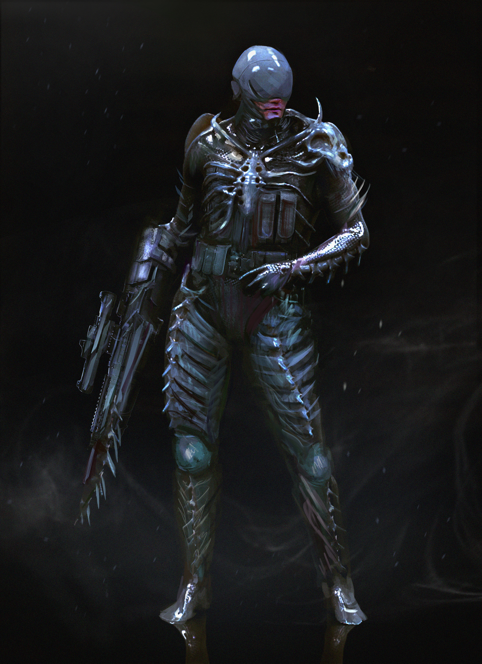 ArtStation - Sci-Fi Soldier