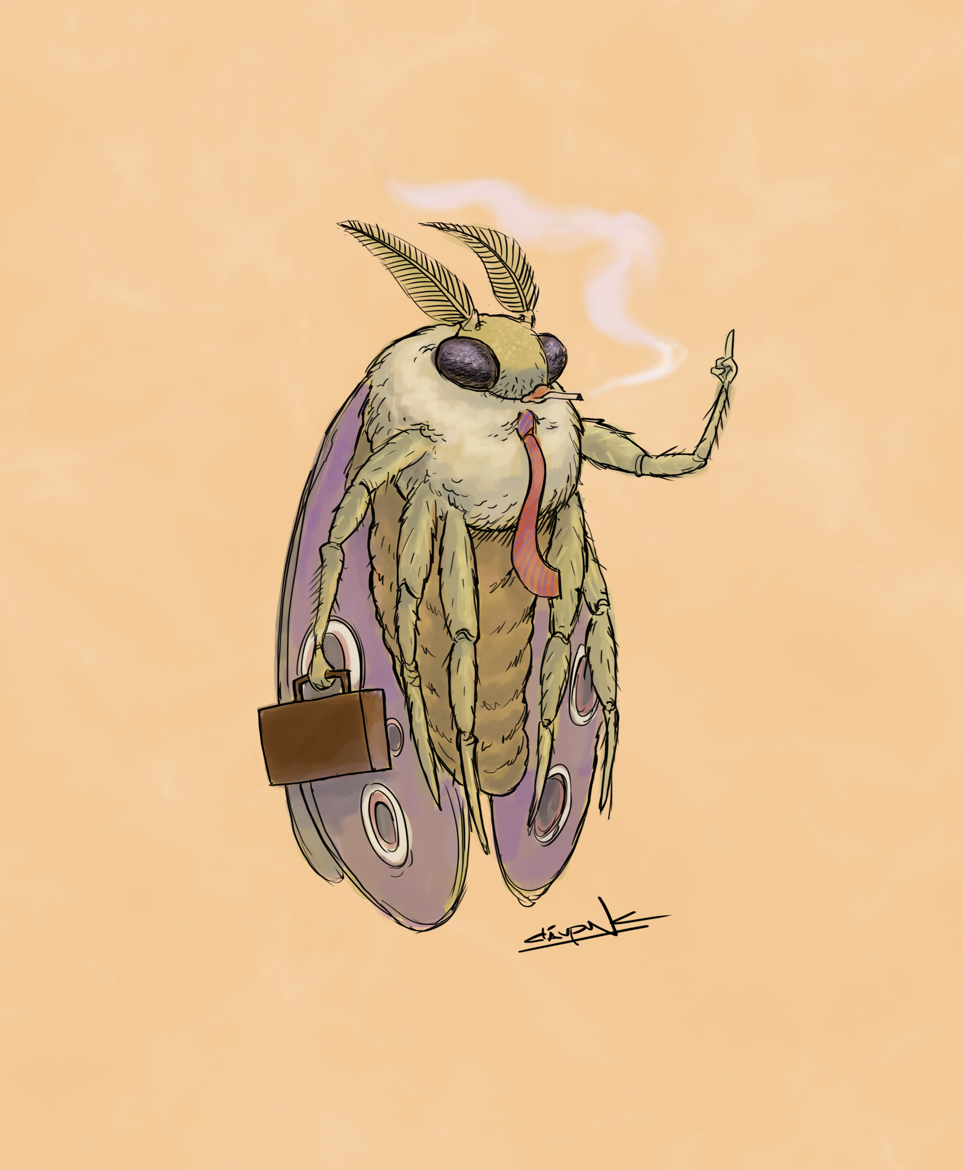 ArtStation - Agitated Moth