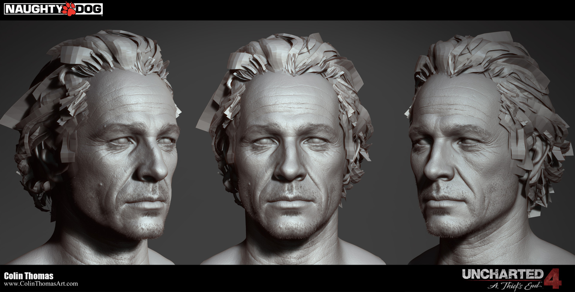 Colin Thomas - UNCHARTED 4: SAMUEL ART DUMP!