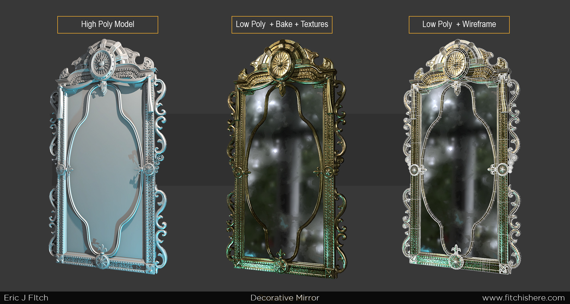 FitchIsHere - Eric J Fitch's 3D Art Portfolio - Maid's Quarters Environment