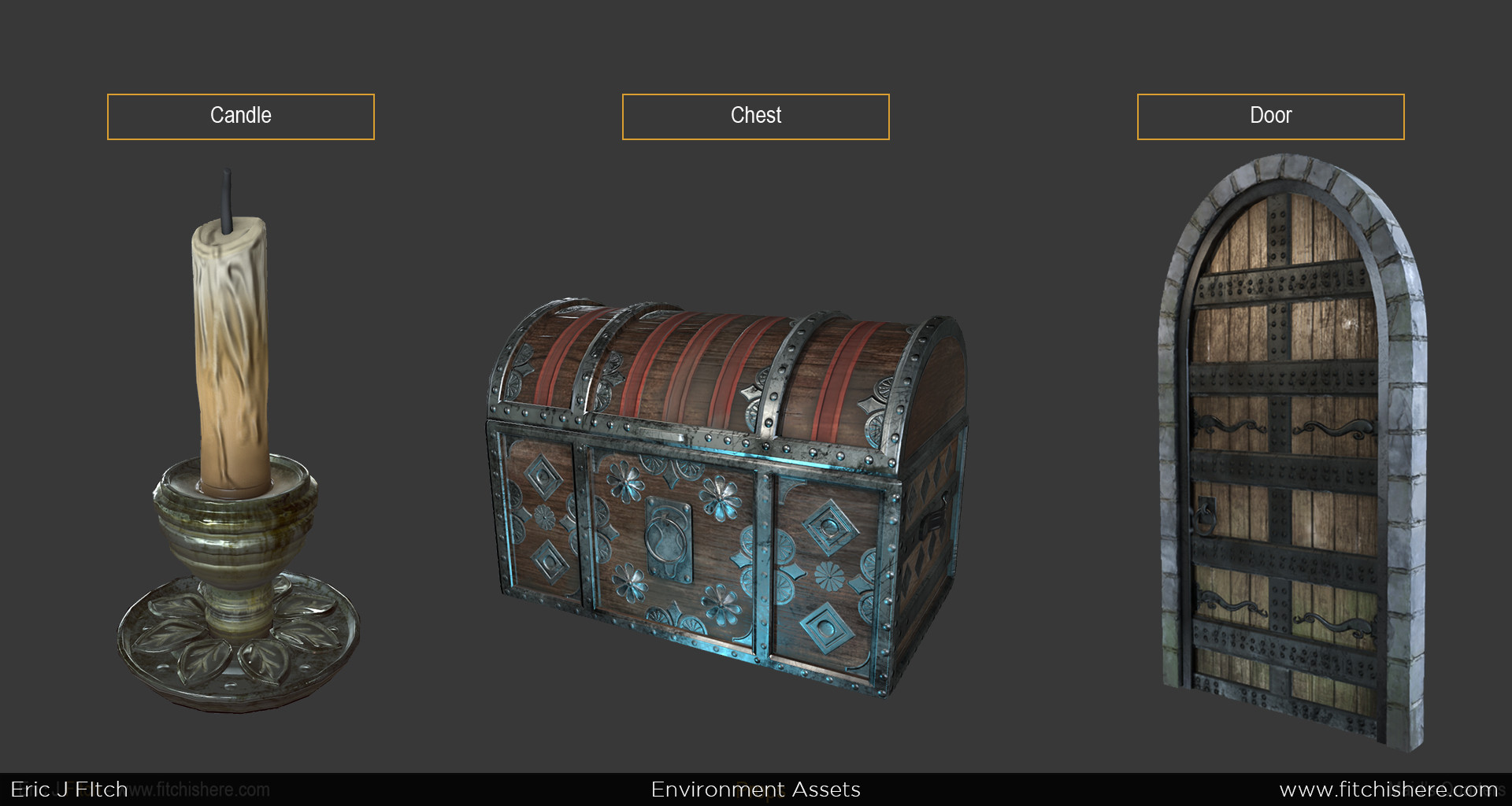 FitchIsHere - Eric J Fitch's 3D Art Portfolio - Maid's Quarters Environment