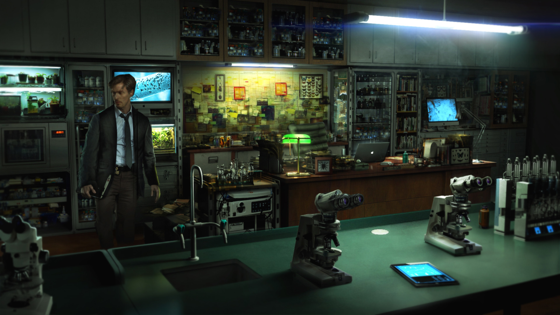 ArtStation - Forensics Science Lab