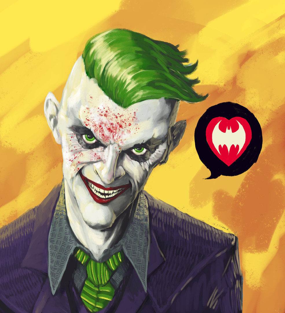 ArtStation - Joker Hearts Bats