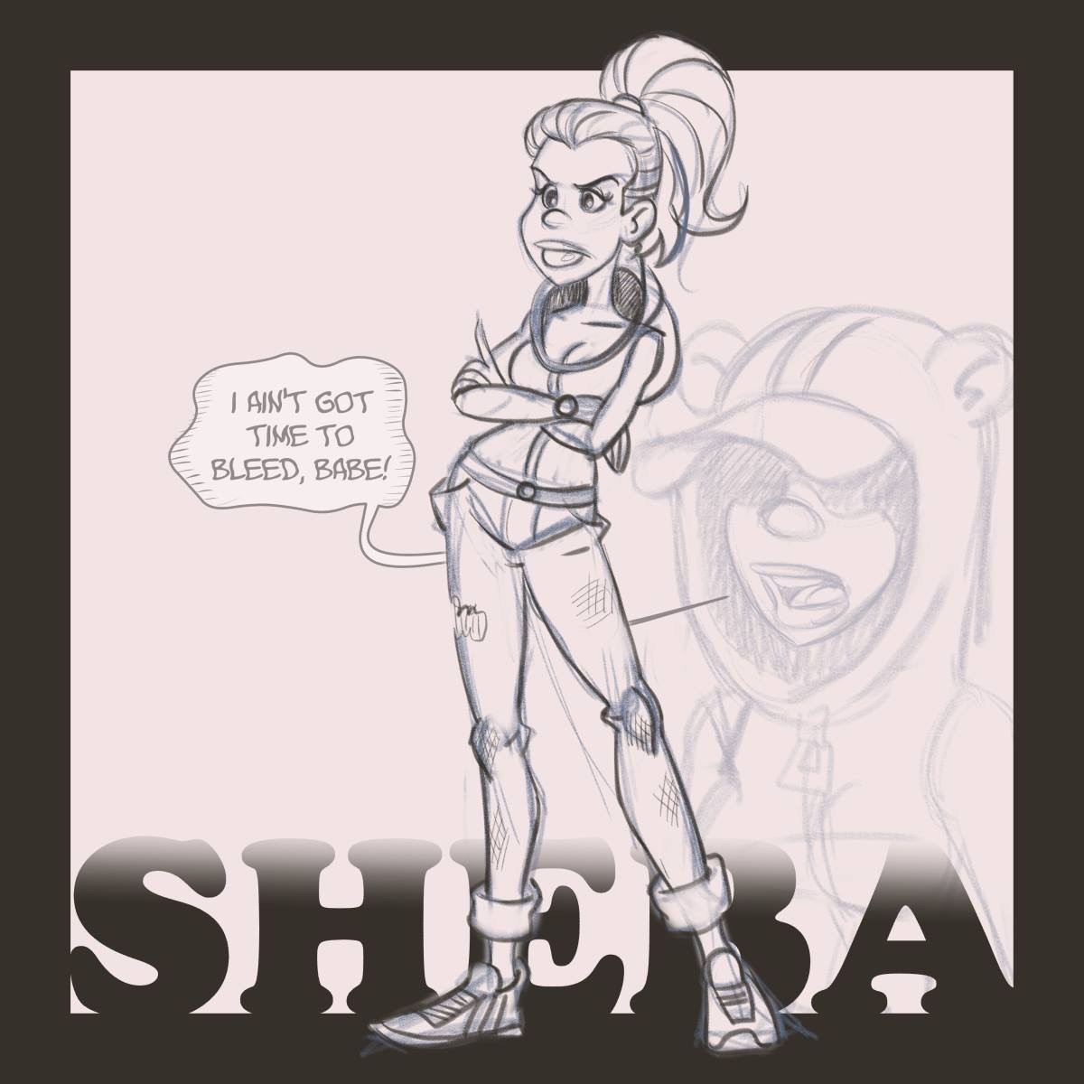 Julia Sinope - Comic Book Project