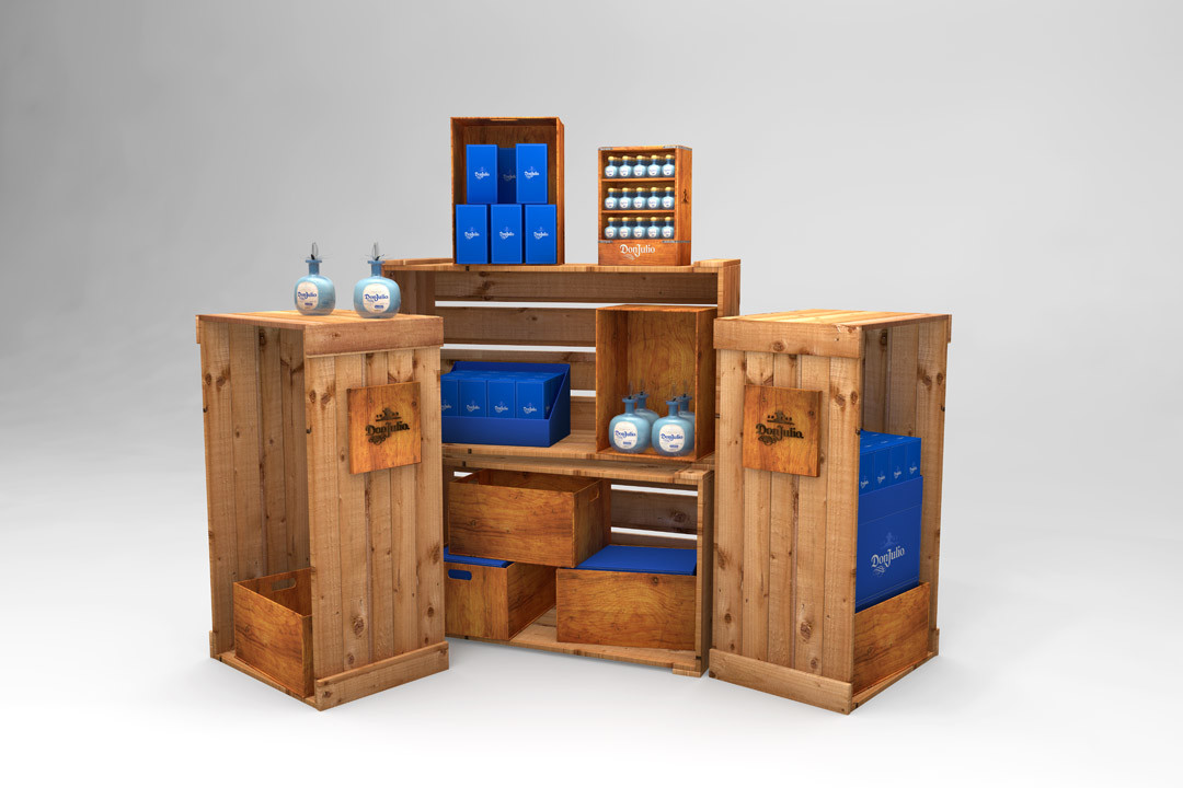 ArtStation - Don Julio Crate Display