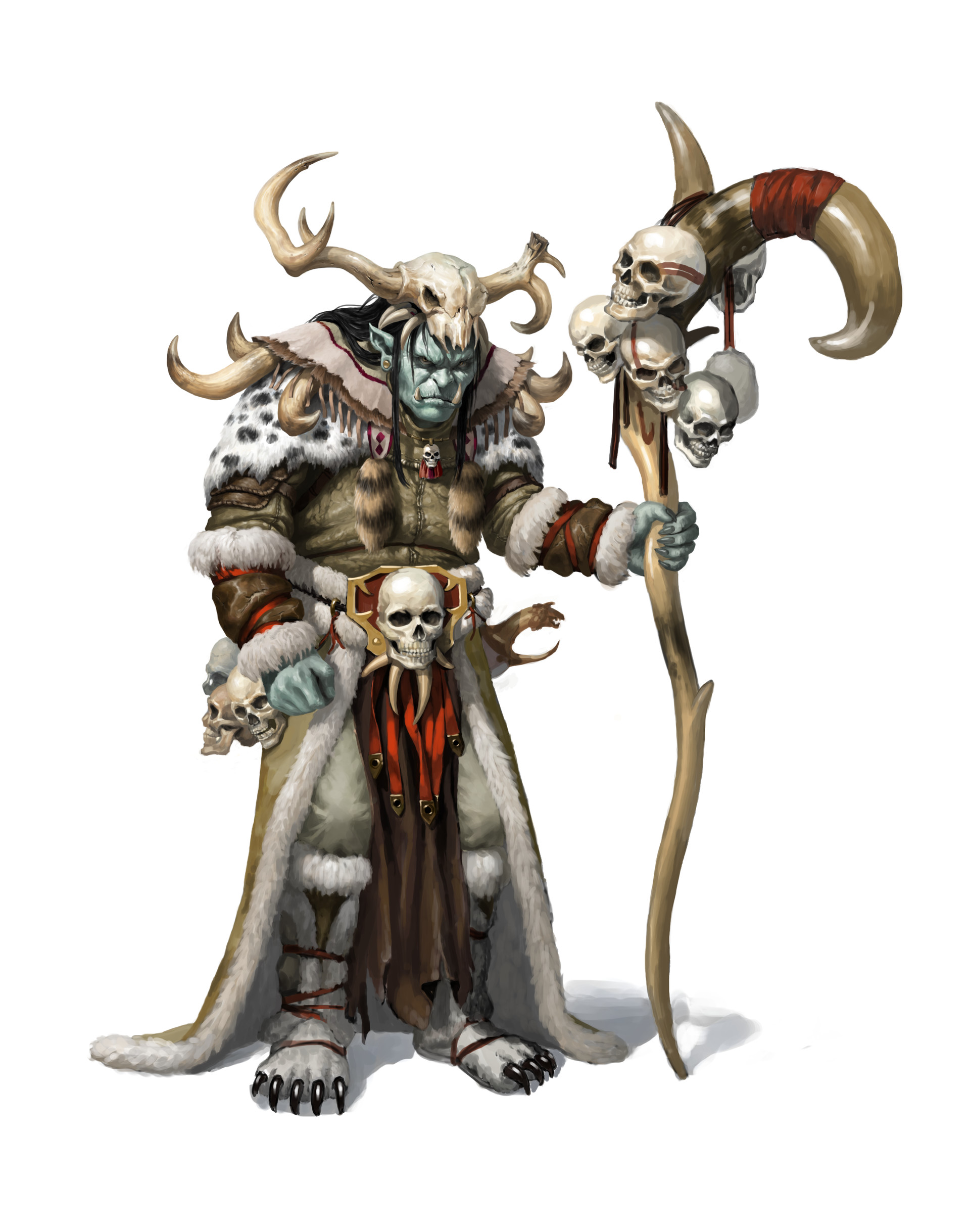 ArtStation - Orc magician