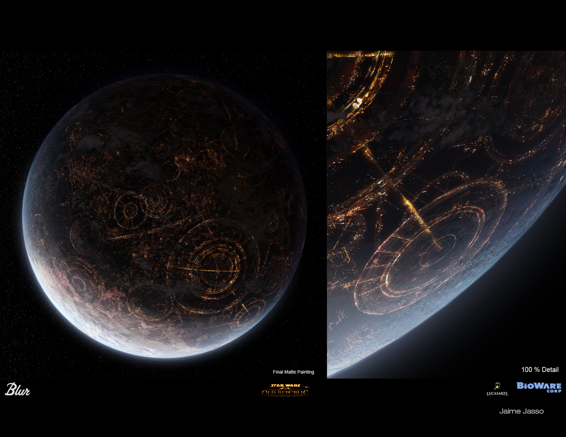 Jaime Jasso - 2D and 3D Matte Paintings for Star Wars old Republic ...