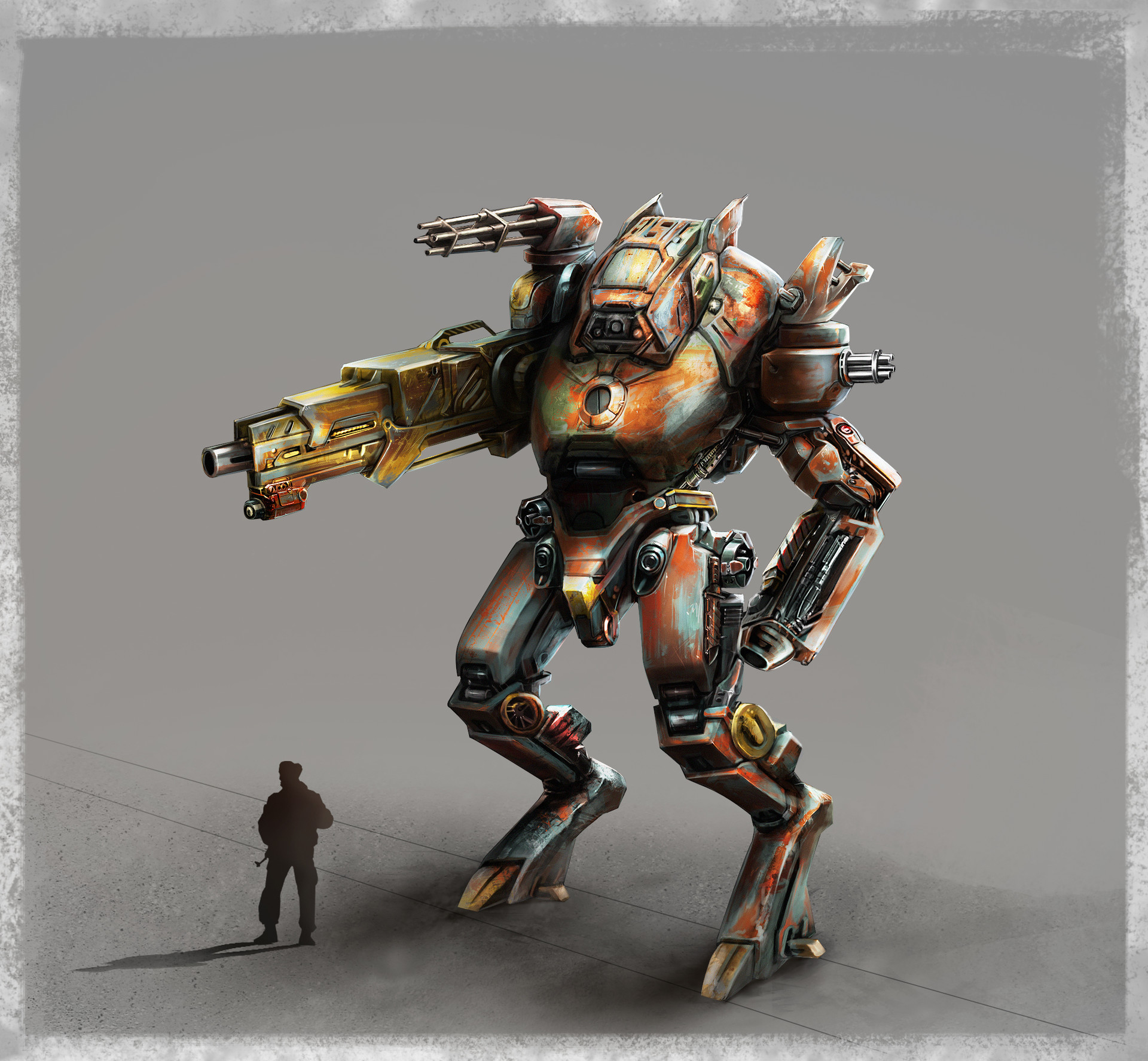 ArtStation - mech character