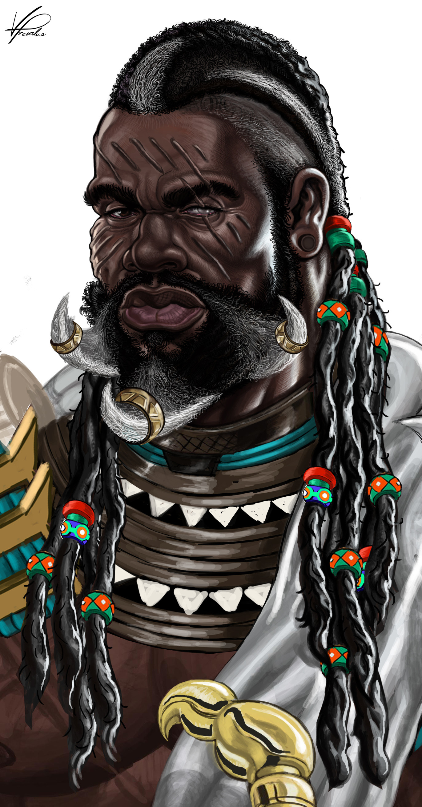 ArtStation - African Assassin Concept
