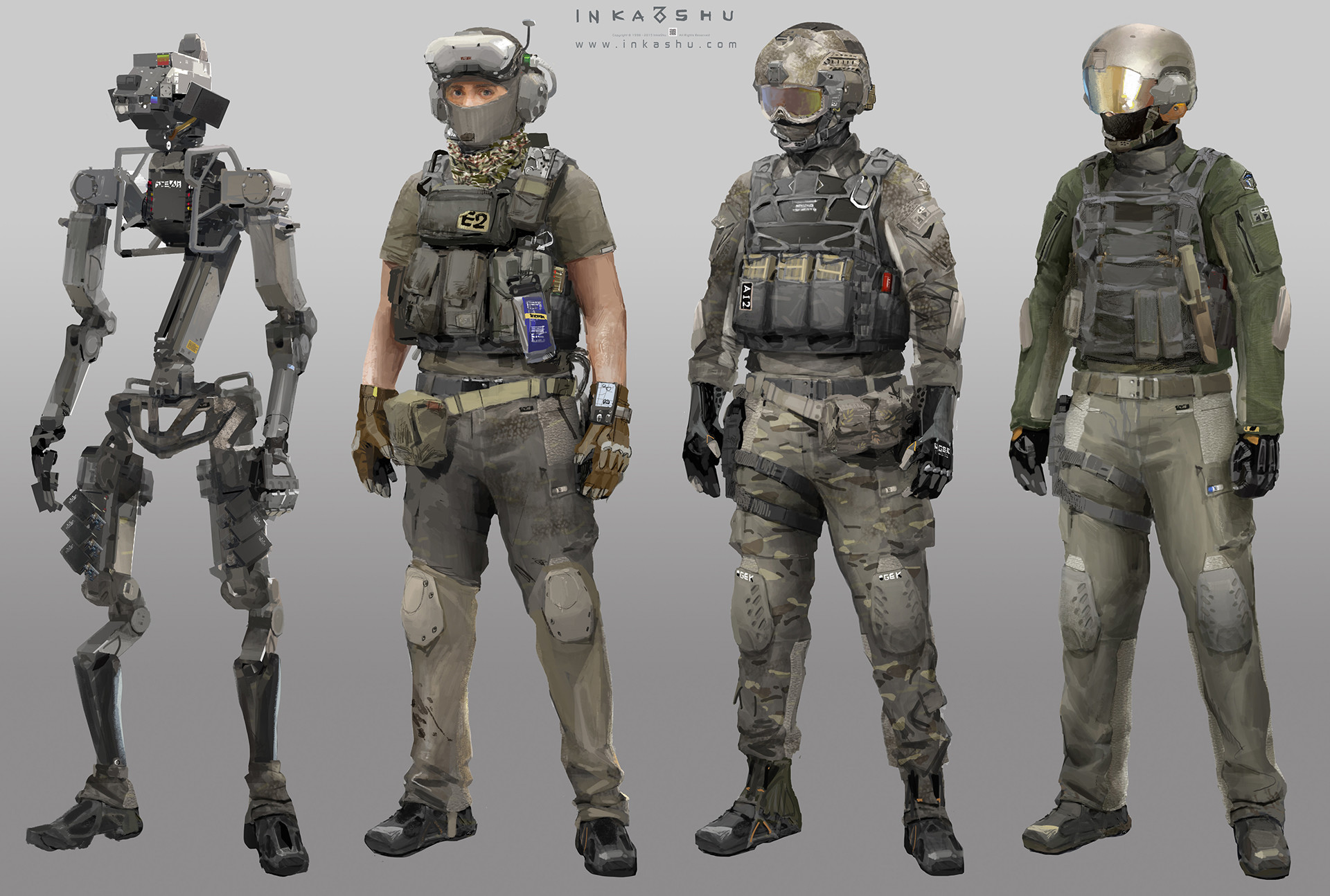 Inka Shu - FPS Game Characters