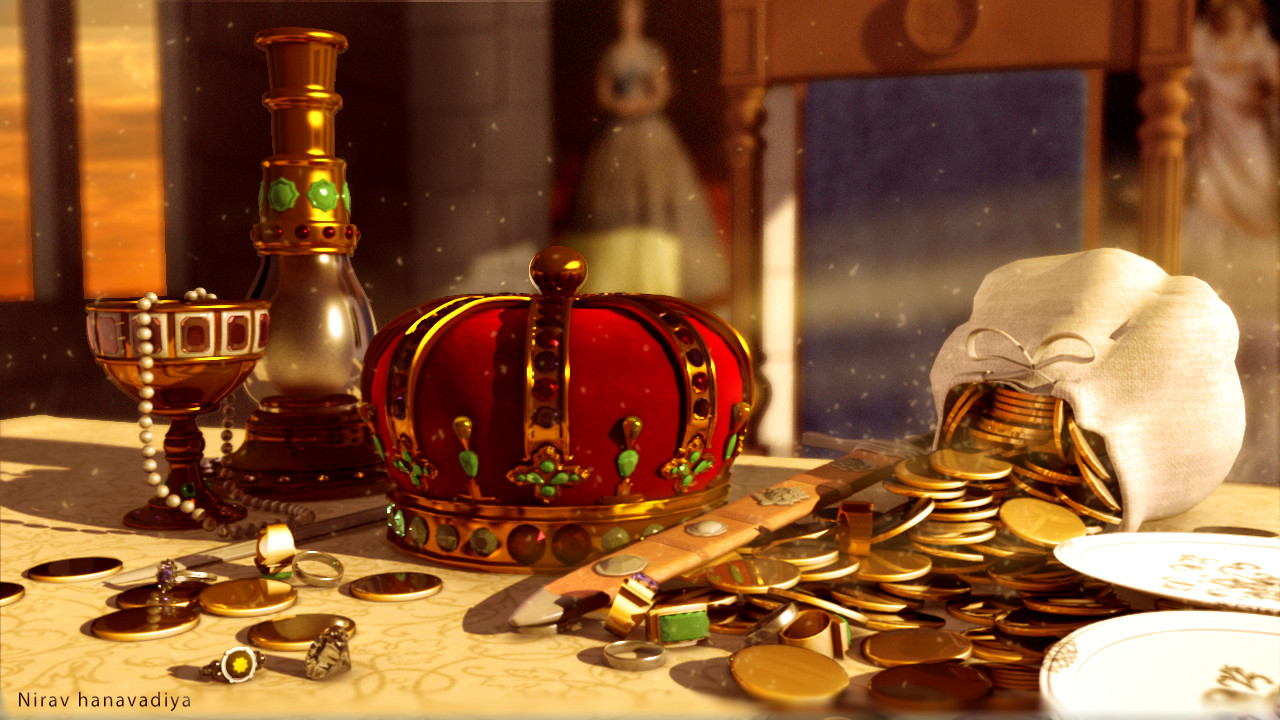 ArtStation - queen treasure